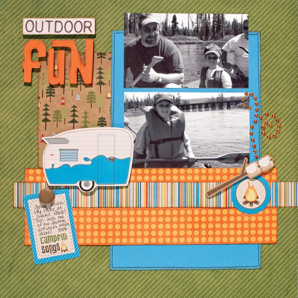 Scrapbooking the Outdoors - Simple Scrapper