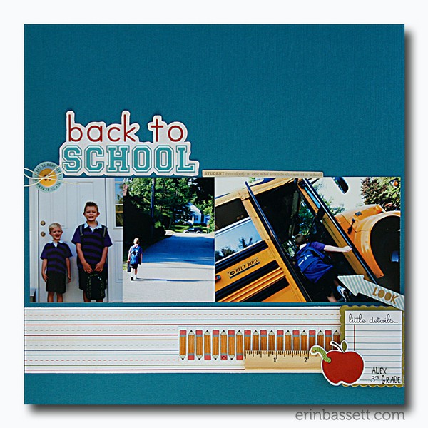 Back-to-School Scrapbooking Products - Simple Scrapper