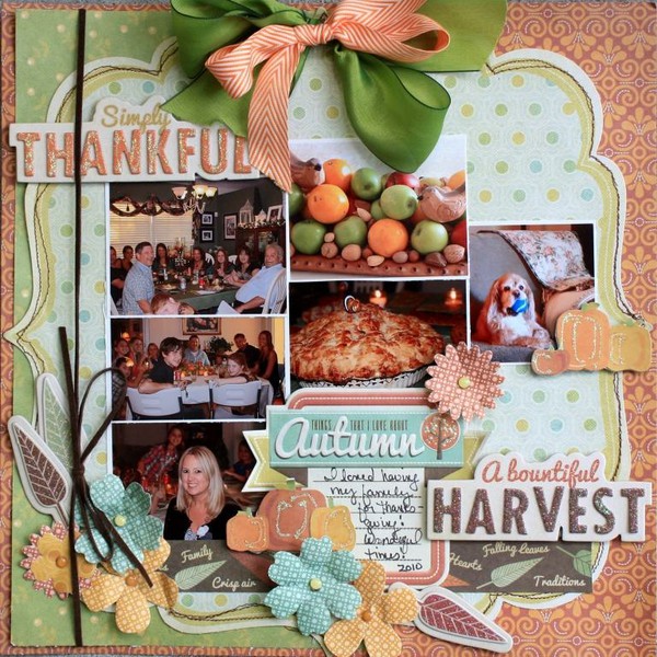 Scrapbooking your Gratitude - Simple Scrapper