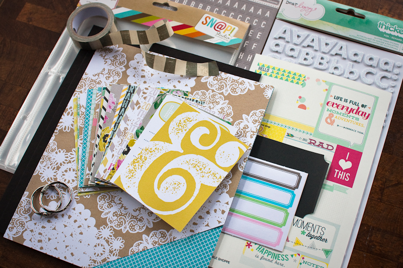 Examples of Mini Book Projects - Simple Scrapper