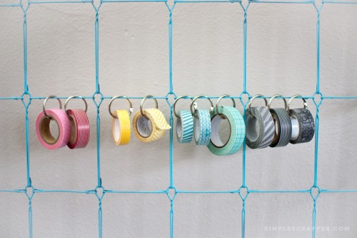 Upcycling a Crib Spring for Your Creative Workspace - Simple Scrapper