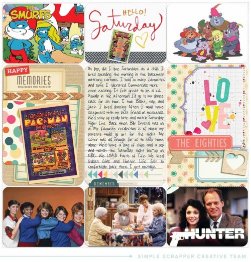 February Story Starter Challenge - Simple Scrapper