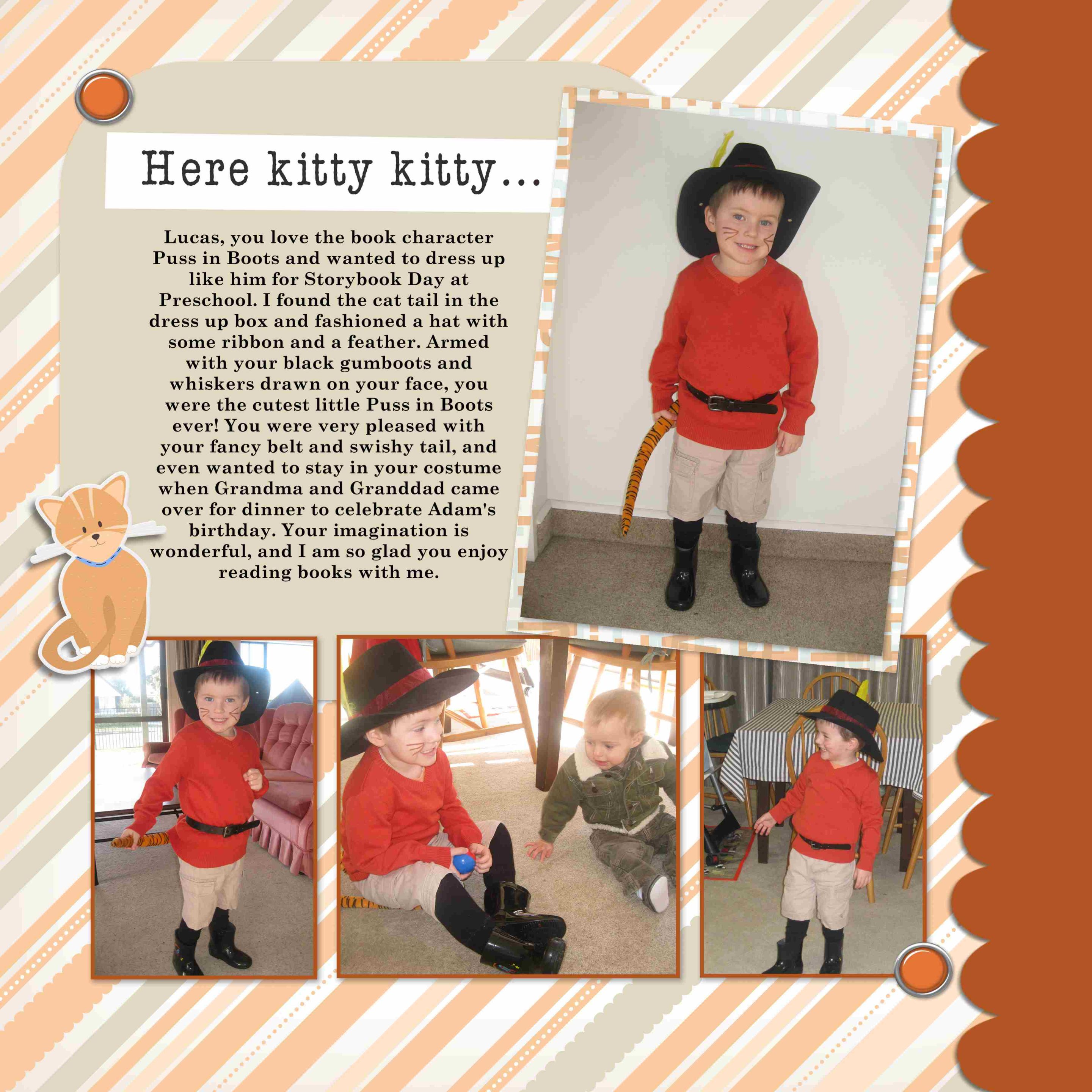 September Story Starter Challenge - Simple Scrapper