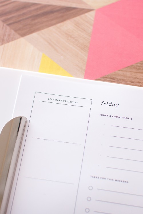 Free Weekend Planner for Scrapbookers