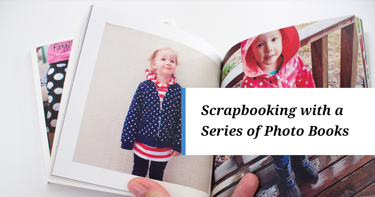 Minimalist Scrapbooking with a Photo Book Series - Simple Scrapper