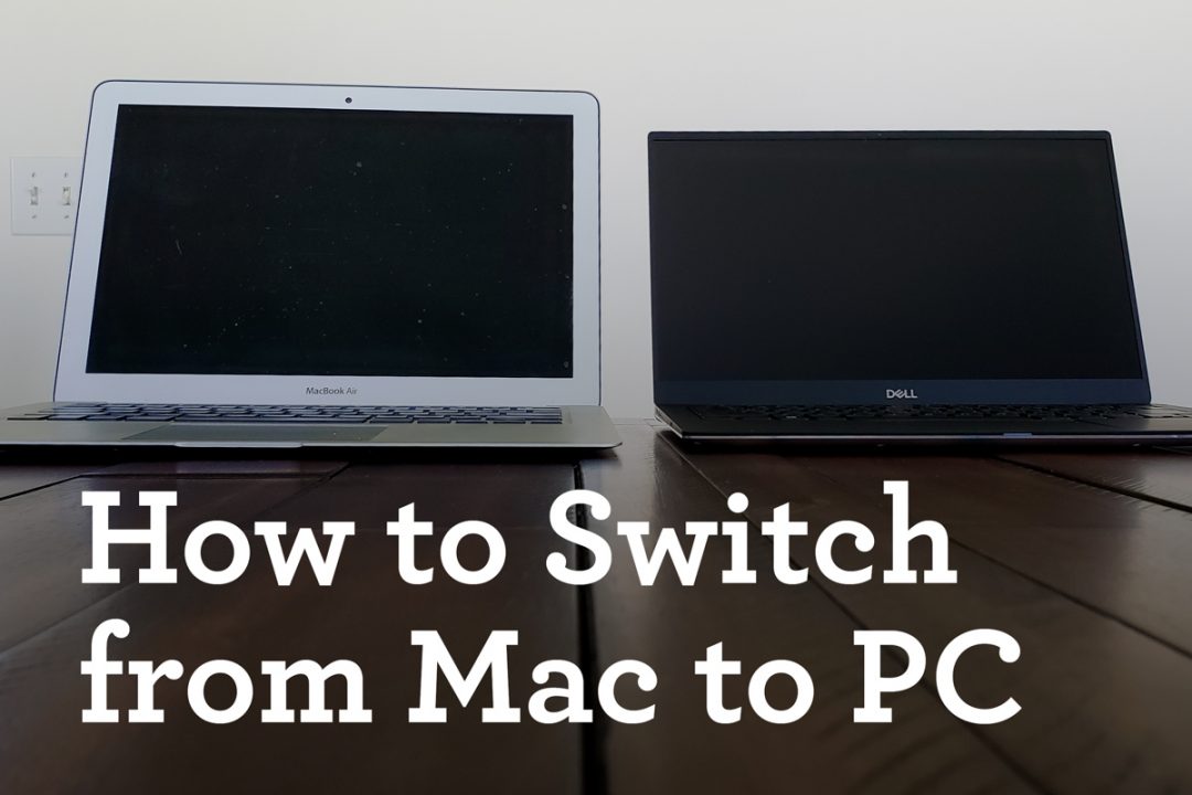 How to Switch from Mac to PC - Simple Scrapper