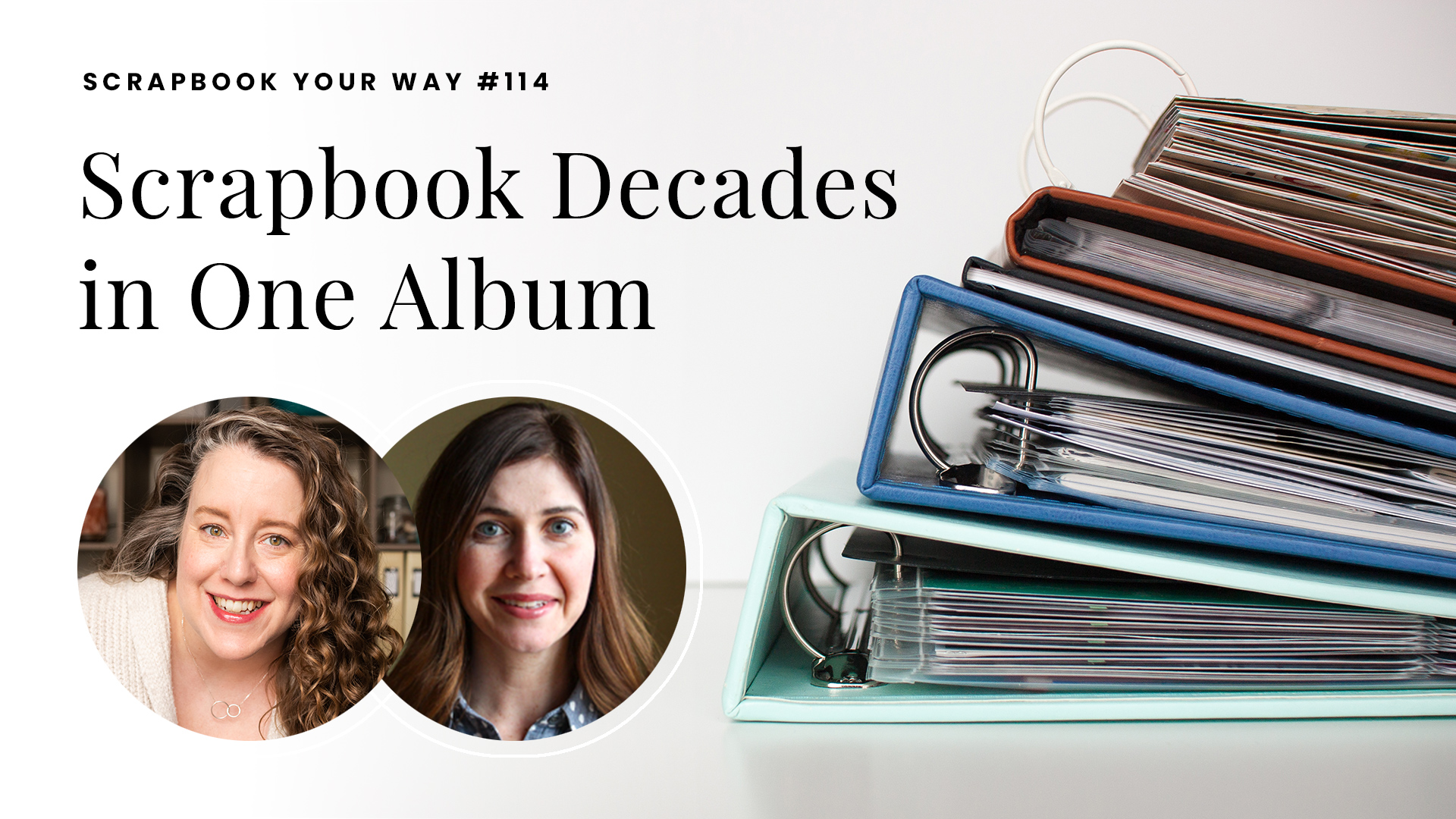 SYW114 - Scrapbook Decades in One Album - Simple Scrapper