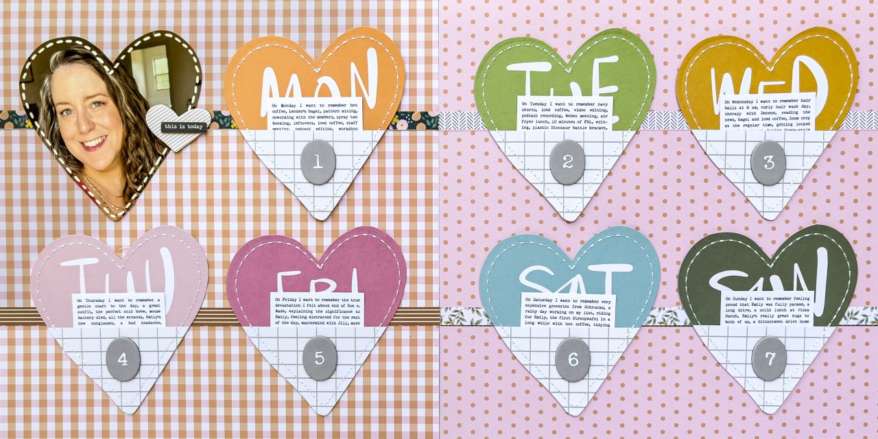 Week in the Life with One Layout - Simple Scrapper