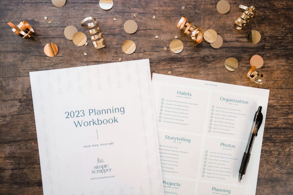 2023 Planning Party - Simple Scrapper