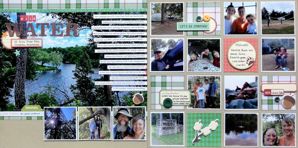101 Incredible Double-Page Layout Ideas for Your Scrapbooks - Simple ...