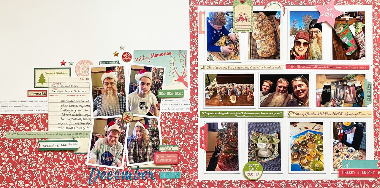 101 Incredible Double-Page Layout Ideas for Your Scrapbooks - Simple ...